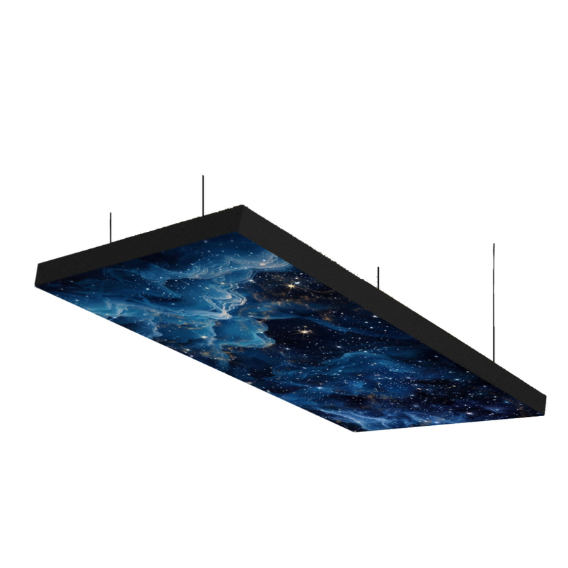 Printed Series Ceiling Absorption Panels (2.5'x5'x3")
