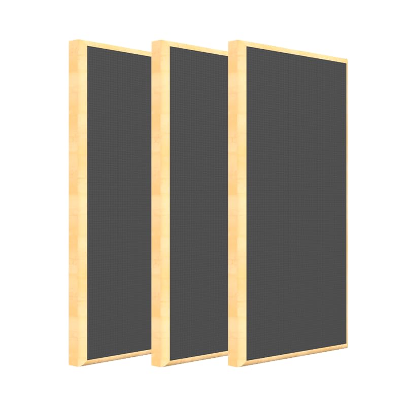 Wooden Frame Acoustic Panels [SET OF 3]