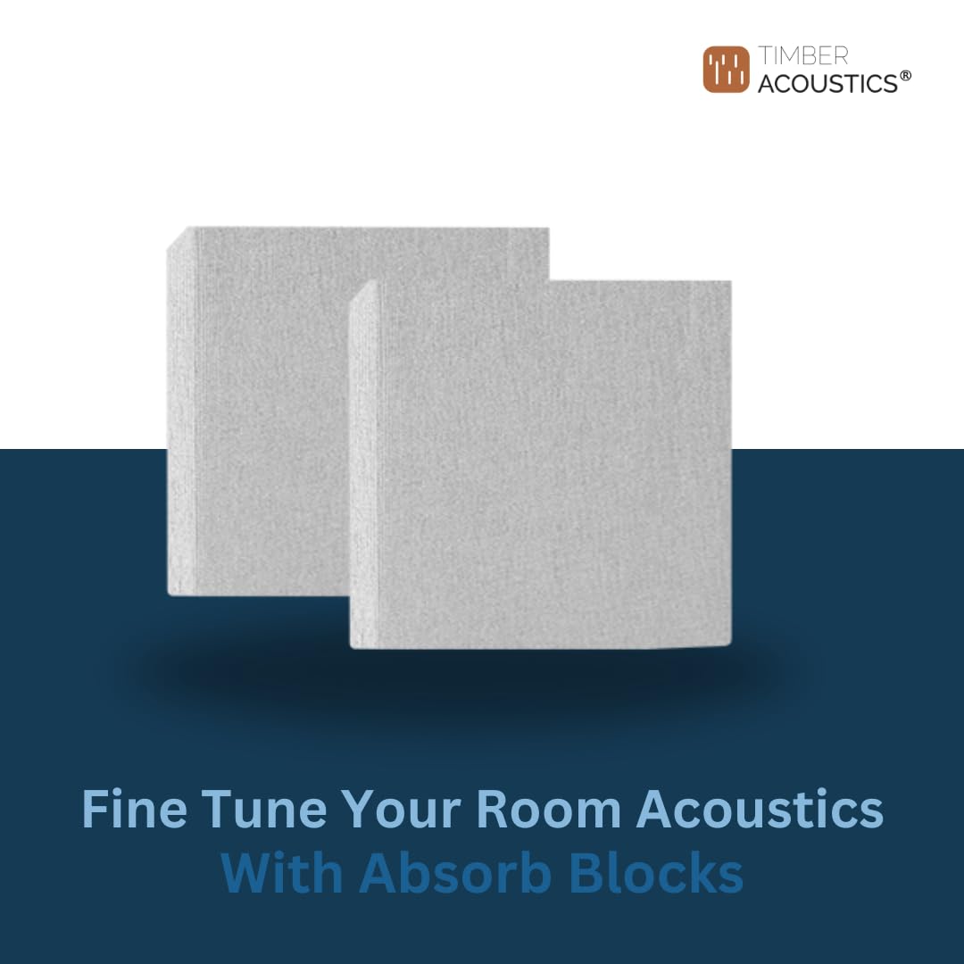 Timber Acoustics Absorb Blocks 2' x 2' x 2" [SET OF 4]