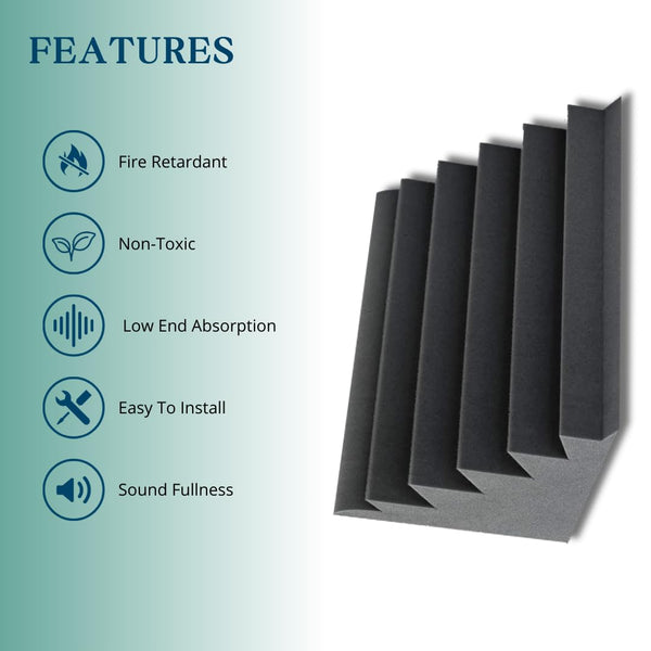Corner Bass Trap Foam – Timber Acoustics