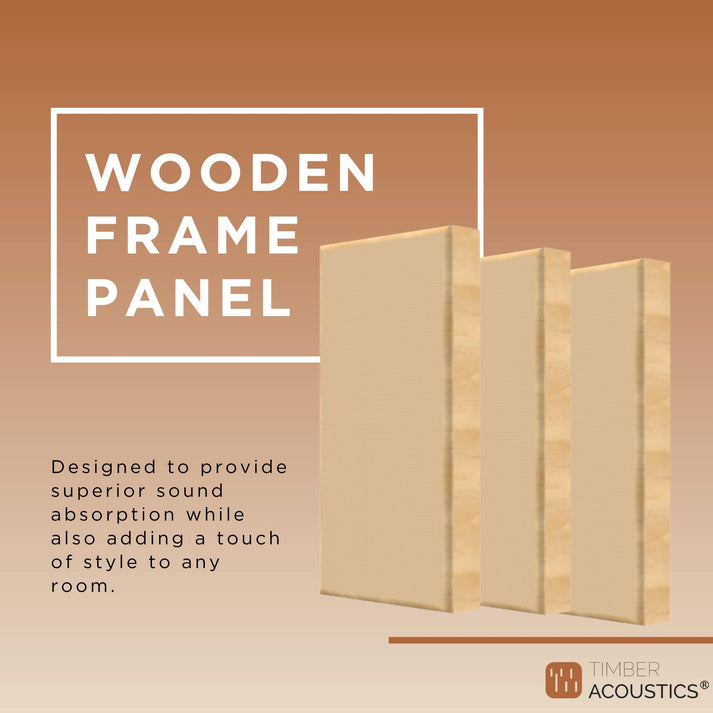 Timber Acoustics Wooden Frame Acoustic Panels